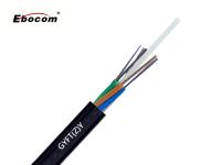 China GYFTZY 48 Core Fiber Optic Cable Single-mode Standend Loose Tube Non-metallic Strength Member for sale