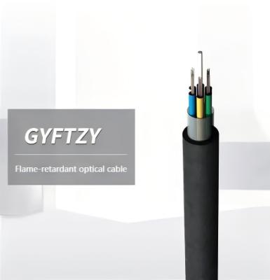 China GYFTZY 48 Core Fiber Optic Cable Single-mode Standend Loose Tube Non-metallic Strength Member for sale