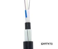 China Flat FRP Armored Rodent-Resistant Fiber Optic Cable 4~144 Core Non-Metallic for sale