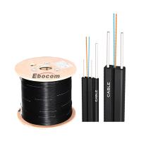 China Outdoor No Metal GJYXFCH 1Core 2Core 4Core G652D G657A1 G657A2 Drop Cable For Ftth Communication for sale