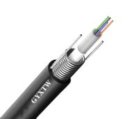 China GYXTW 4 Core Single-Mode Outdoor Fiber Optic Cable With Steel Tape Armored for sale
