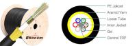 China ADSS Fiber Optic Cable 24 36 48Cores Single Double PE Jacket for Networking Cable for sale