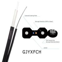 China High Performance GJYXFCH FTTH Drop Cable with G657A1 Bend-Insensitive Fiber and Galvanized Steel Messenger Wire for sale