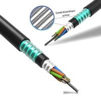 China 48/96/144 Core GYTA53 Armored Fiber Cable Heavy-Duty Underground Duct & Buried for sale