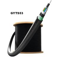 China GYTA53 Direct Buried Fiber Optic Cable 2-144 Core Double Armored for sale