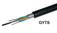 China Sample Status GYTS 2-288Core Direct Burial Fiber Optic Cable Featuring Allowed Tensile Strength 100N to 1000N Designed for Long Term Underground for sale
