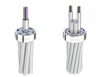China OPGW  Overhead Ground Wire Cable  144Core For Tower 220KV Networking Communication for sale