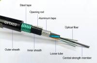 China 36-core GYTA53 Double-armored Fiber Optic Cable for Direct Burial Outdoor Communication for sale