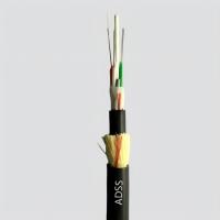 China Double Jacket ADSS-48B1.3 Fiber Optic Cable 48 Core G652D 100m Span for sale