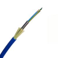 China 1 Core G652D G65A Spiral Armored Fiber Optic Cable Single Tube Tight Buffered for sale