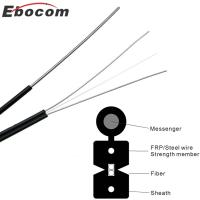 China FTTH Drop Cable  Gjyxch 2core Self-supporting G652D G657A1  For Indoor Outdoor Internet Project for sale