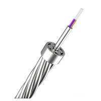 China OPGW 72B1-150 Optical Ground Wire Cable with 72 Core Fiber Optic for 110KV and 220KV Transmission Lines for sale