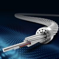 China OPGW 48 Core G652D 90mm² Cross-Section Fiber Optic Cable Double Stainless Steel Tube Stranded for sale