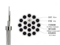 China OPGW 24 Core G652D Fiber Optic Cable 100mm² Cross-Section for sale