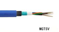 China MGTSV 48 Core Mining Fiber Optic Cable with Flame Retardant Sheath and Steel Tape Armor for sale