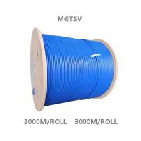 China MGTSV 48 Core Mining Fiber Optic Cable with Flame Retardant Sheath and Steel Tape Armor for sale