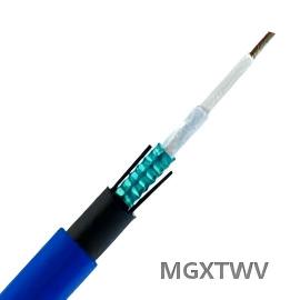 China MGXTWV 12 Core Mining Fiber Optic Cable With Central Loose Tube for sale