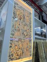 China Natural Brazil Blue Marble Granite Kitchen Marble Slab Translucent Stone For Indoor for sale