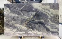 China Natural Brazil Azul Michelangelo Luxury Stone Book-match Background Feature Wall Luxurious Flooring Stone for sale