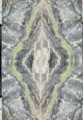 China Natural Brazil Azul Michelangelo Luxury Stone Book-match Background Feature Wall Luxurious Flooring Stone for sale