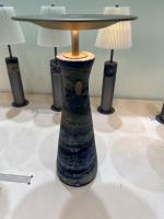 China Handcrafted Natural Marble Bedside Lamp Eco Friendly Custom Craft Marble for sale