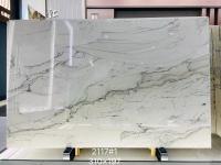 China Brazilian Fish - Belly White Marble Luxury Stone Book-match Background Feature Wall Luxurious Flooring Stone for sale
