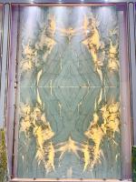 China Italy Alpine White Marble Luxury Stone Book-match Background Feature Wall Luxurious Flooring Stone for sale
