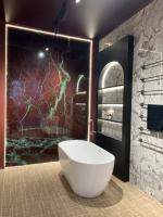 China Brazil Red Marble Top Slab Waterproof Versatile With Customized Thickness for sale