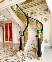 China Turkish Ultraman Beige Stone Marble Natural Luxury Stone for Feature Walls , Staircase and Luxury Flooring Applications for sale