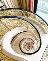 China Turkish Ultraman Beige Stone Marble Natural Luxury Stone for Feature Walls , Staircase and Luxury Flooring Applications for sale