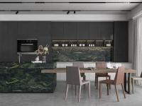 China Brazil Monet Garden Green Marble Natural Luxury Stone for Feature Walls and Luxury Flooring Applications for sale