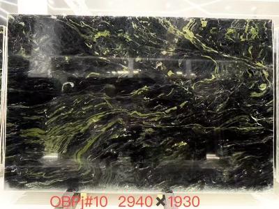 China Brazil Monet Garden Green Marble Natural Luxury Stone for Feature Walls and Luxury Flooring Applications for sale