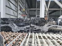 China Brazilian Cosmic Black Marble Luxury Stone Book-match Background Feature Wall Luxurious Flooring Stone for sale