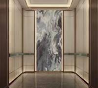 China Italy Purple Portoro Marble Luxury Stone Book-match Background Feature Wall Luxurious Flooring Stone for sale