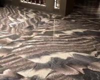 China Italy Purple Portoro Marble Luxury Stone Book-match Background Feature Wall Luxurious Flooring Stone for sale