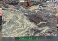 China Italy Purple Portoro Marble Luxury Stone Book-match Background Feature Wall Luxurious Flooring Stone for sale