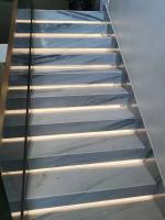 China Brazilian Custom Marble Slab Luxury High Durability For Staircase for sale