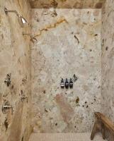 China Italian Monet Garden Marble Luxury Stone Book-match Background Feature Wall Luxurious Flooring Stone for sale