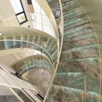 China Brazilian Patek Philippe Marble Luxury Stone Book-match Background Feature Wall Luxurious Flooring Stone for sale