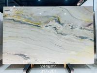 China Brazilian Rainbow Impression Marble Luxury Stone Book-match Background Feature Wall Luxurious Flooring Stone for sale