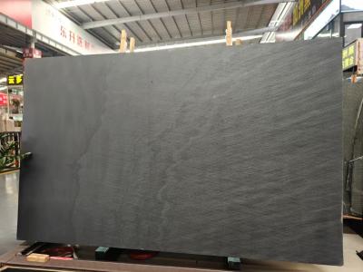 China Brazilian California Black Marble Natural Luxury Stone for Feature Walls , Staircase and Luxury Flooring Applications for sale