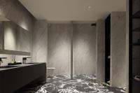China Albania Camouflage White Marble White Marble Stone Functional For Interior Decoration for sale