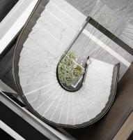 China Albania Camouflage White Marble White Marble Stone Functional For Interior Decoration for sale