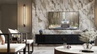 China Albania Camouflage White and Brown Marble Natural Luxury Stone for Feature Walls and Luxury Flooring Applications for sale