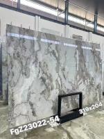 China Albania Camouflage White and Brown Marble Natural Luxury Stone for Feature Walls and Luxury Flooring Applications for sale
