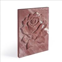 China Exquisite Custom Marble Relief Tray Ornament – Luxury Marble Art Piece for Interior Design for sale