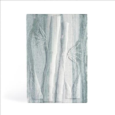 China Exquisite Custom Marble Relief Tray Ornament – Luxury Marble Art Piece for Interior Design for sale