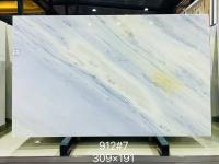 China Brazilian Azul Calcite Marble Water Resistant Customized For Interior Decoration for sale