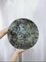 China Luxury Marble Dessert Plates Fluorite Tray Decorative With Polished Surface for sale