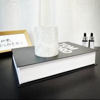 China Natural Marble Candle Holders Handcrafted Luxury Decoration For Home Hotel Boutique Spaces for sale